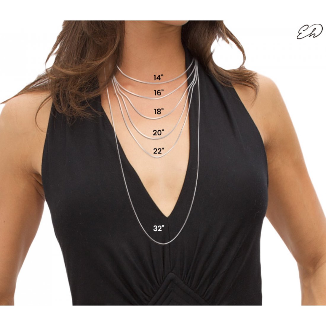 Classic Name Necklace With Underline And Swarovski Birthstone | EnvyHer ...